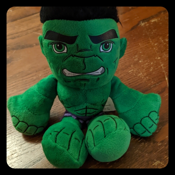 Marvel | Toys | 525 New Marvel Stuffed Hulk Doll 8in Soft Body W Fluffy ...